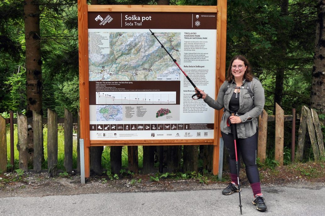 Wandern auf dem Soča Trail: von der Quelle bis nach Bovec